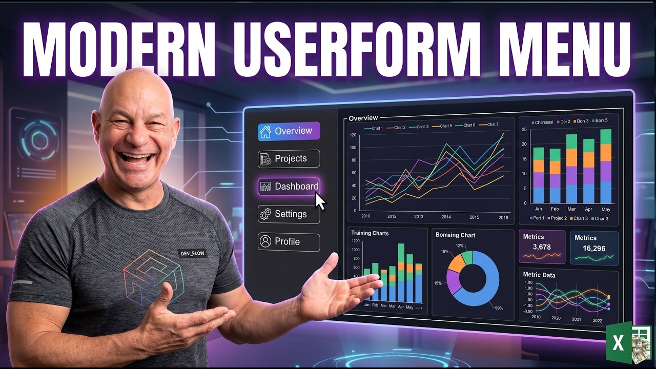 Excel VBA Form Design That Looks Professional | Full Tutorial