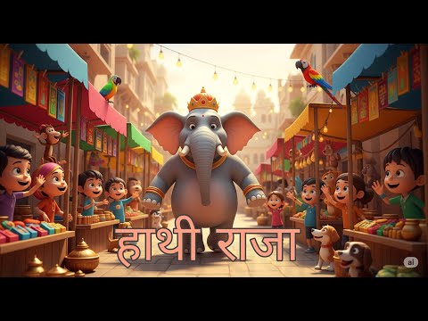 Haathi Raja Sabse Chala ๐๐ | hindi Animal Rhyme