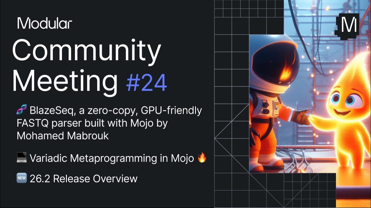 March 2026 Community Meeting: BlazeSeq, Variadic Metaprogramming & 26.2 Release
