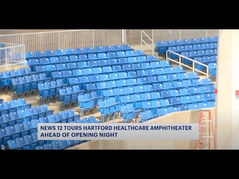 Take an exclusive look inside Bridgeport's Hartford HealthCare Amphitheater