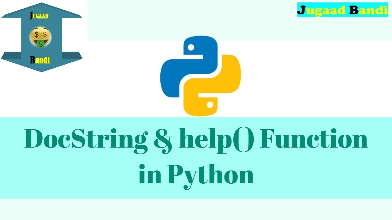 Docstring & help() function || Python tutorial
