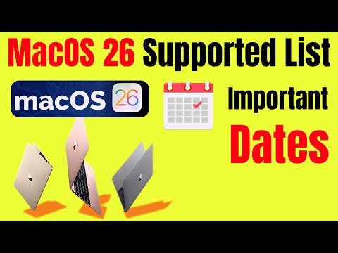 macOS 26 Supported Devices & Release Dates Breakdown You Should Know!