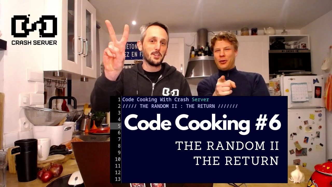 Code Cooking with CrashServer #6 - FoxDot livecoding tutorial : The random II, the return