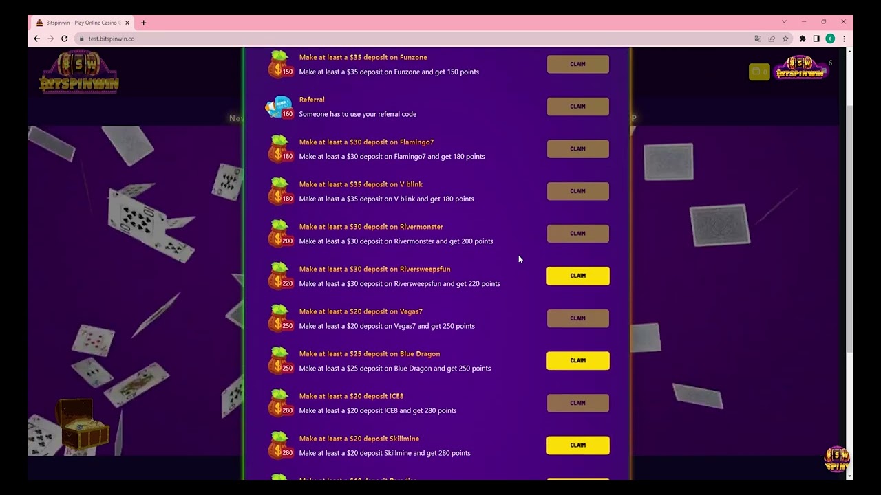 Quest for BitSpinWin