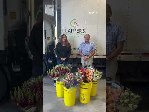 In the Greenhouse with Clapper’s Wholesale Florist