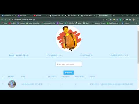 how to get github users by using fetch api in js | fetch api | api in JavaScript #api in js