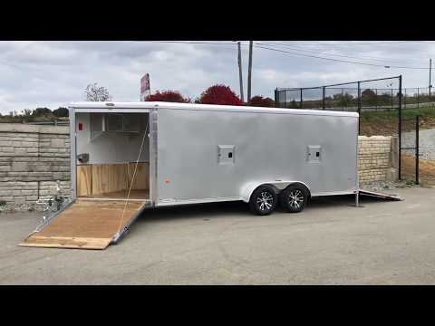 Neo 7x22' NASR Enclosed Aluminum Snowmobile All-Sport Trailer NAS227TR