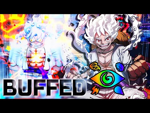 Buffed Avatar Godly Luffy 5 Gear Showcase in Anime Last Stand Roblox Zuffy Sun God Max Skill Tree