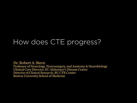 How does CTE progress?