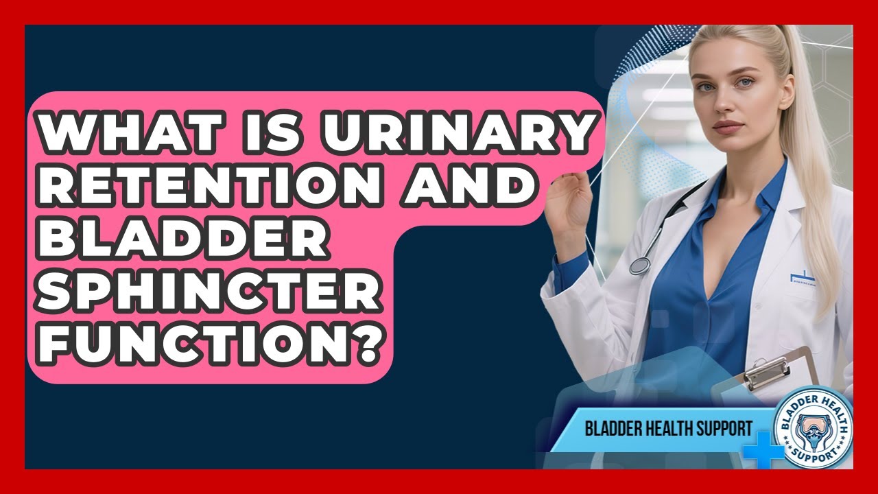 What Is Urinary Retention And Bladder Sphincter Function? - Bladder Health Support