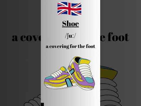 How to pronounce Shoe in English British Accent #learnenglish #learnenglishtogether