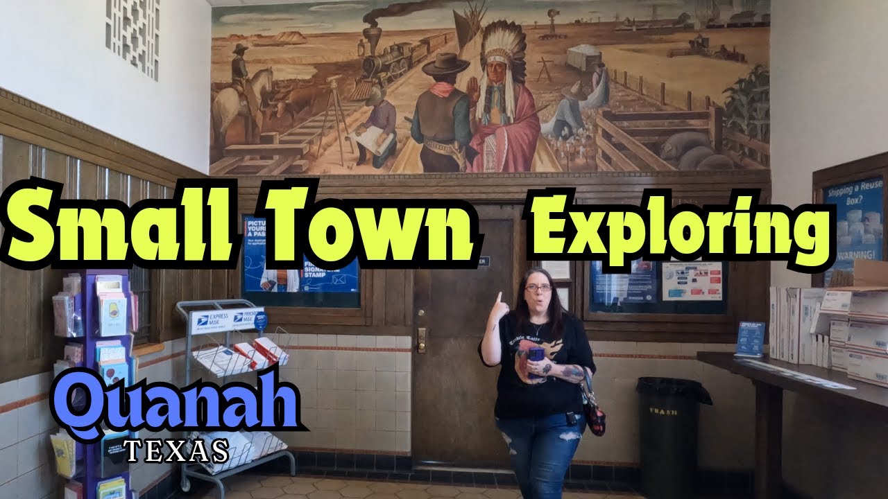 Visiting Quanah, Texas