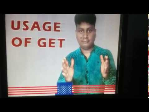 Usage of Get with Urdu Meaning By Imtiaz Shahab