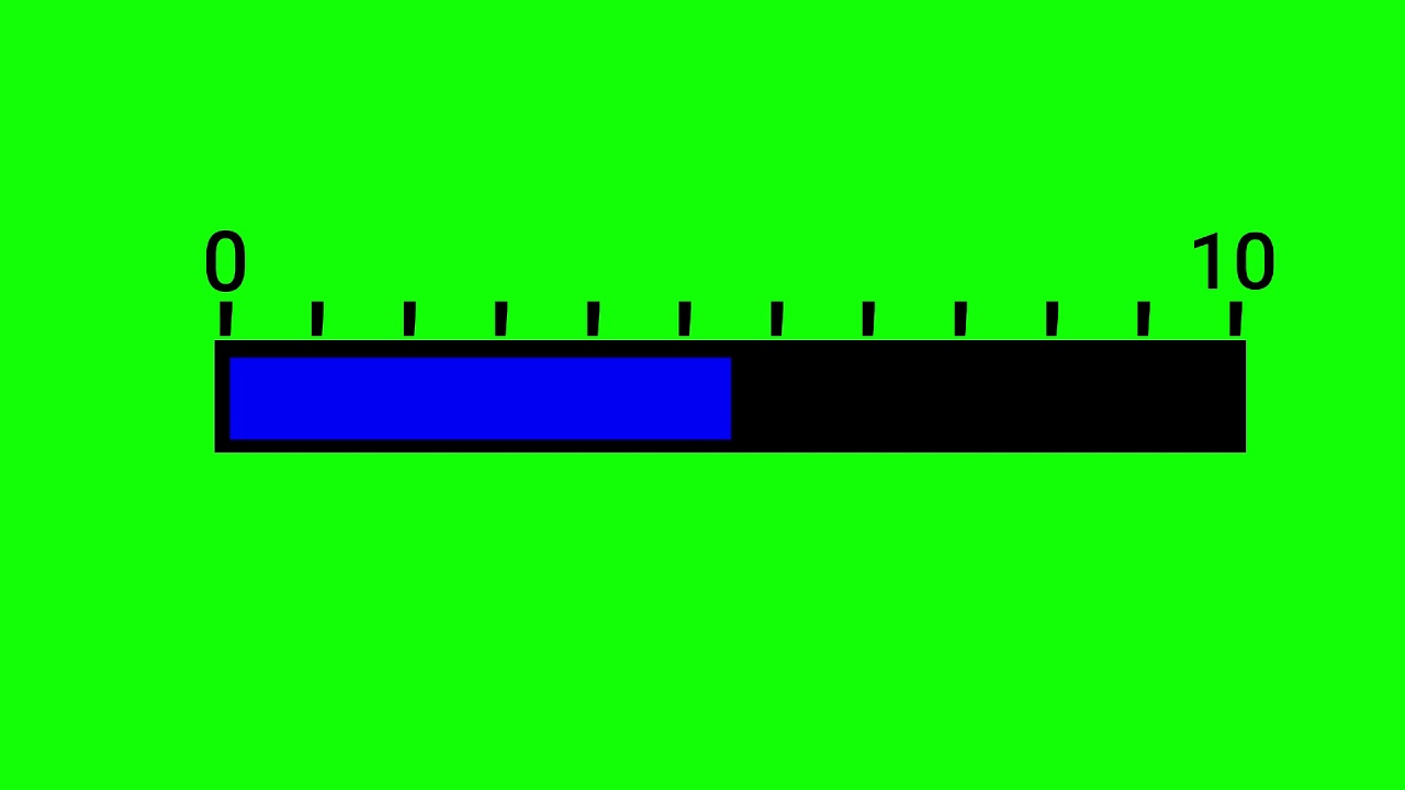 Progress bar green screen no copyright!!