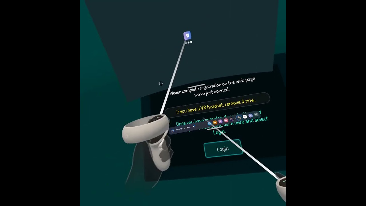 How to log in to vrchat