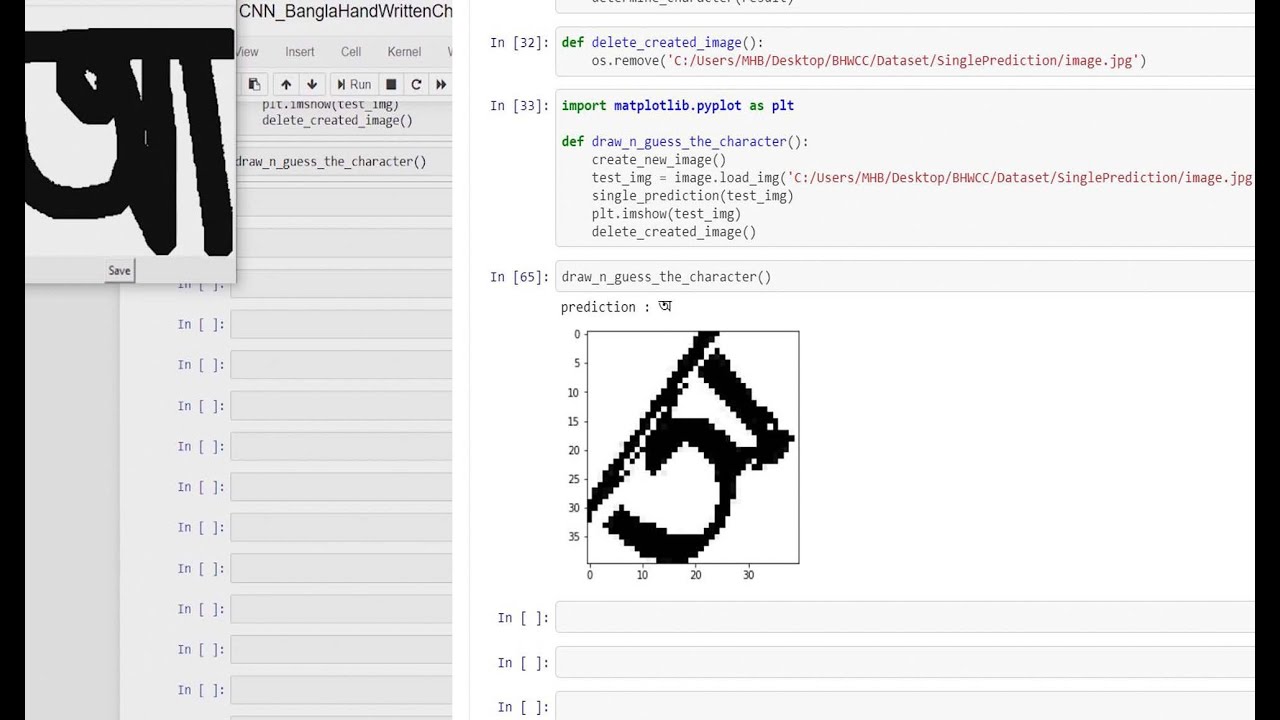 Bangla Handwritten Character Recognition Using CNN