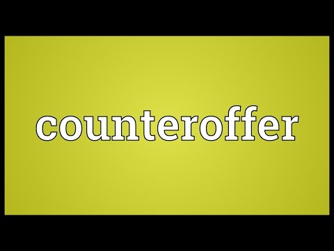 Counteroffer Meaning