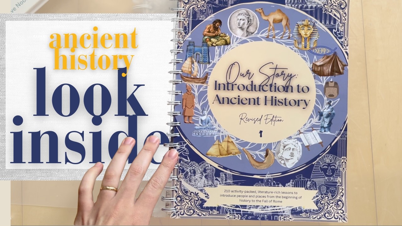 REVISED Our Story Ancient History Flip-Through | Elementary Ancient History Homeschool Curriculum