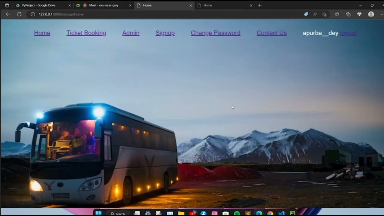 Easy Ticket Booking  Using Django