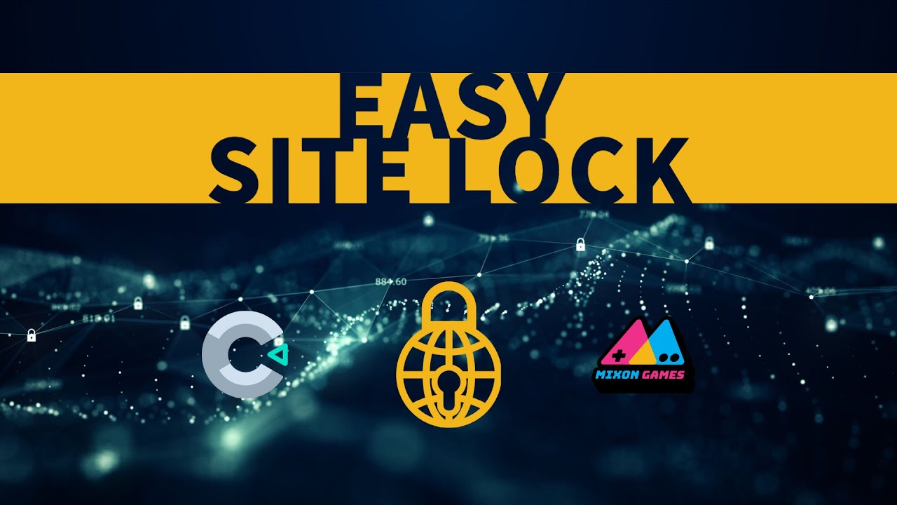 Easy SiteLock plugin for Construct 3