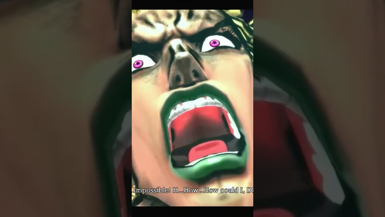 Kono Dio Da! #jojo #jojosbizzareadventure #dio #konodioda