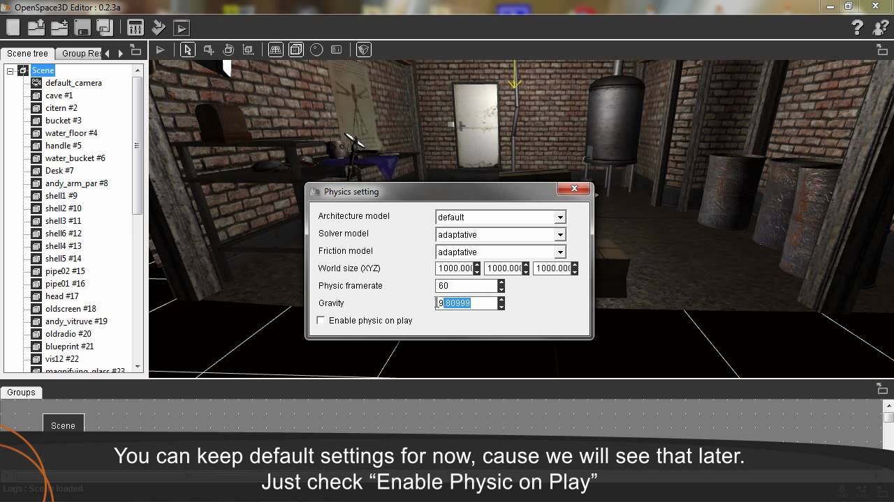 Openspace3D #1 Quick Start
