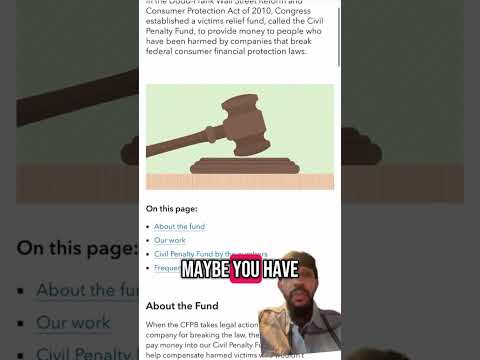 Claim CFPB Relief if a business violated your rights #CFPB #ConsumerRights #compensation