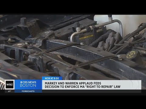 Feds reverse course, say Massachusetts's Right to Repair law can be enforced