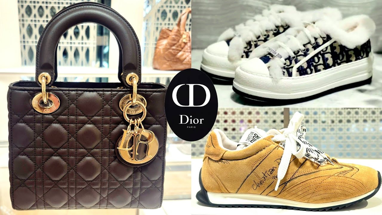 NEW at DIOR *WITH PRICES* ❄️ LADY DIOR CHOCOLATE BROWN ❄️ D-SKETCH SNEAKER ❄️WALK'N'DIOR SNEAKER