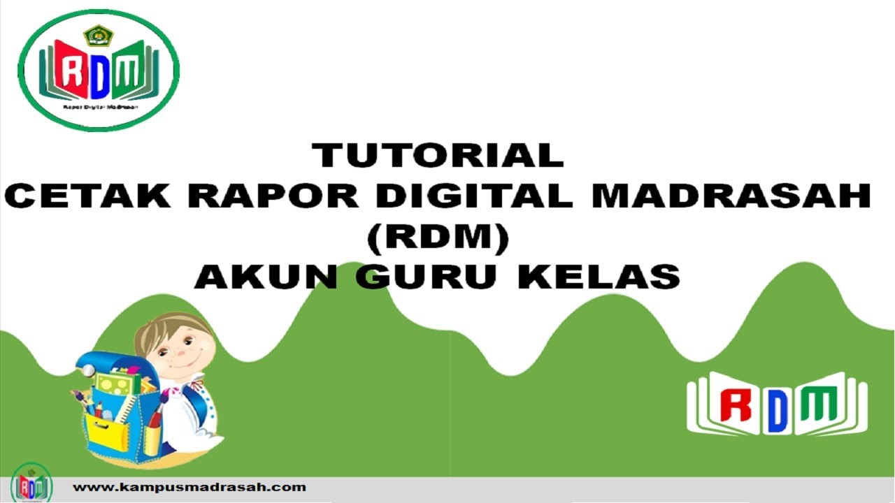 Cara Cetak Rapor RDM Siswa Yang Benar Di Akun Guru Kelas