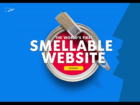 The World's First Smellable Website