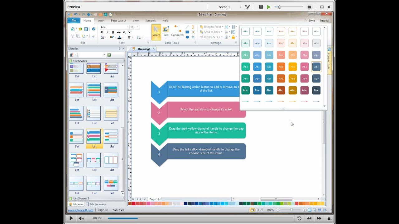 How to Apply a Theme in Edraw| EdrawMax