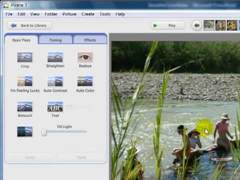 Picasa 3 Tutorial Video by GeeksOnTour.com
