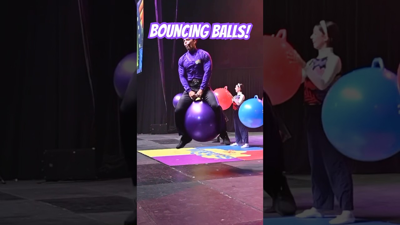 Bouncing Balls! We’re having so much fun playing this song live in concert! #thewiggles #shorts #fun
