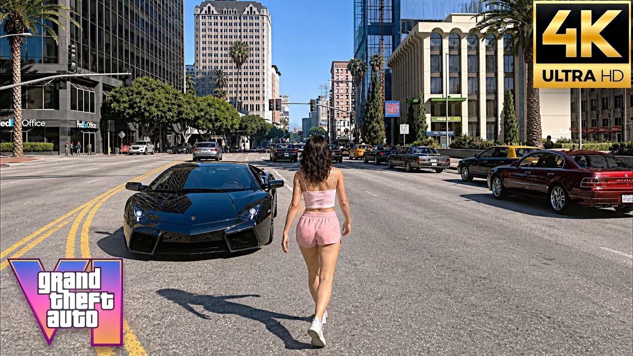 GTA 6 Graphics - Next Gen 2026 Ray Tracing Real Life RTX 5090 GTA 5 PC Graphics Mod!