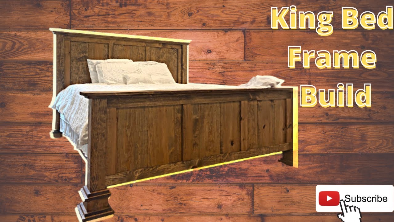 How to build a King Column Bed Frame