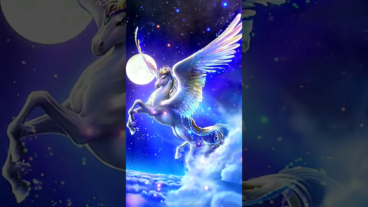 Free animated HD Wallpaper | Free to use footage #free #shorts #horse #animation #wallpaper