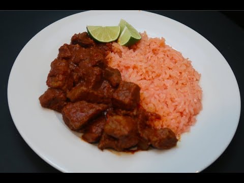 Carne Guisada | Cooked Meat with Rice