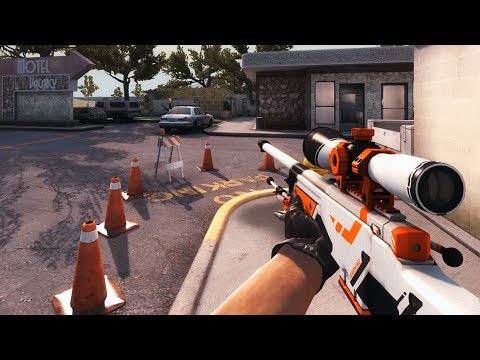 CS:GO - AWP Asiimov Gameplay