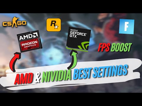 How to optimize AMD Radeon & NVIDIA Control Panel For Gaming Full Guide 👈