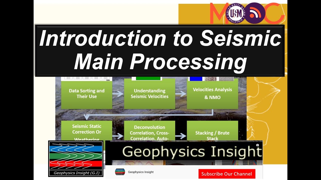Seismic Data Processing main Techniques for Geophysics Std | Become a Pro in Geophysical Analysis!
