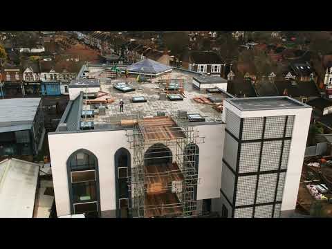 Noor Ul Islam Drone footage of new building - Dec 2019