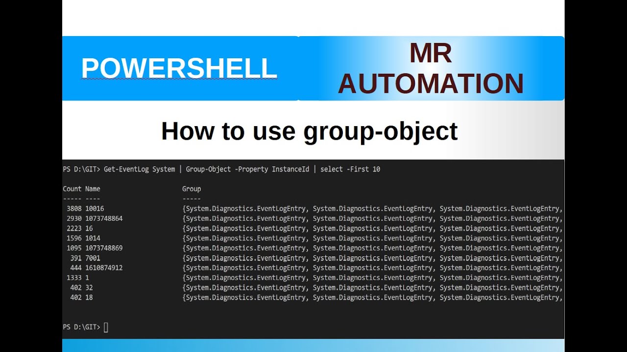 PowerShell S1E49 (Group-object)