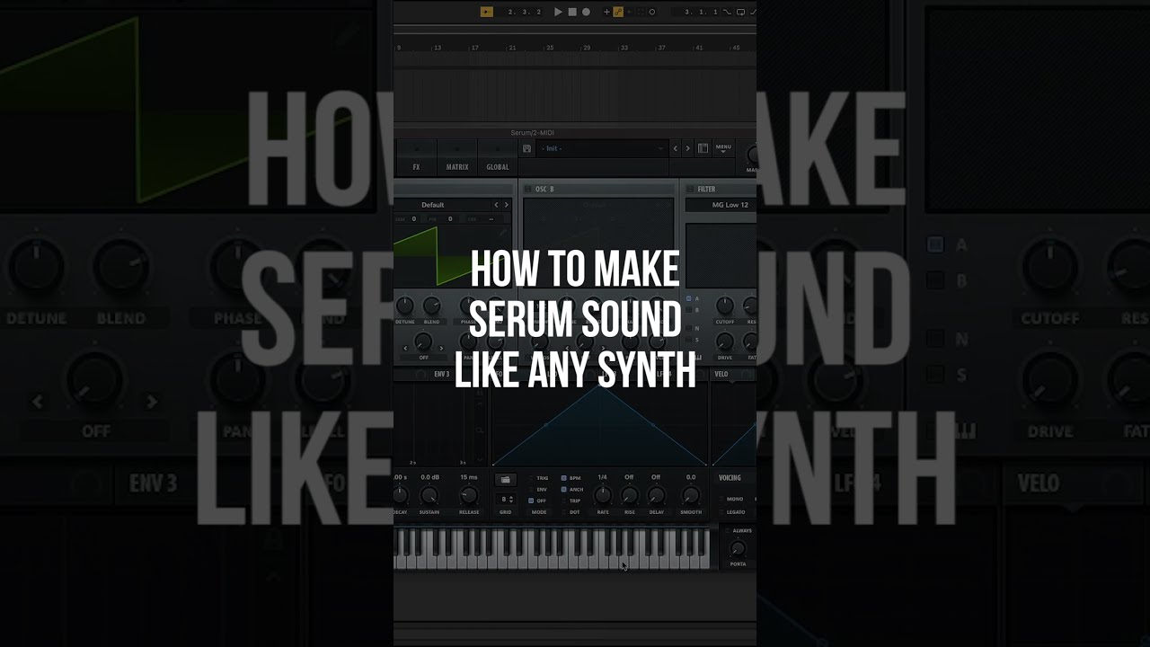 How to make serum sound like any synth #shorts