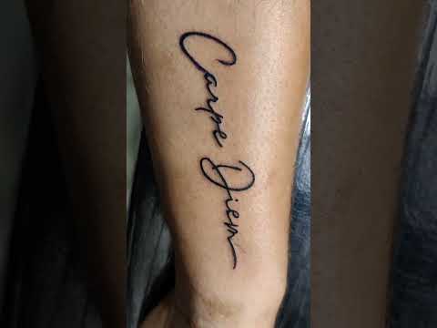 carpe diem#tattoo #short #viral #shortsvideo #trending