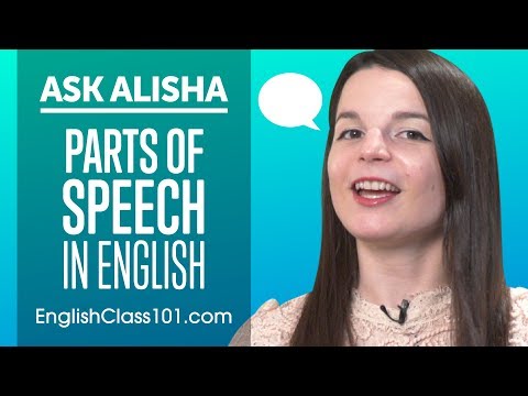 Parts of Speech: Noun, Verbs, Adjectives, Adverbs etc - Basic English Grammar