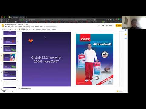 Walkthrough of DAST