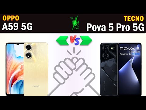 Oppo A59 5G vs Tecno Pova 5 Pro 5G Full phone specs comparison