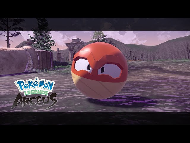 Hisuian Voltorb revealed for Pokemon Legends Arceus