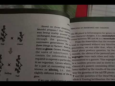 NCERT BIOLOGY IN HINDI CLASS 12TH CH-5 TOPIC-GENE, ALLELES